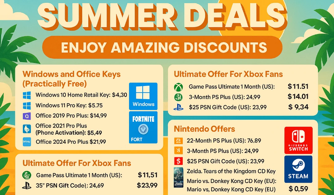Electronic First Summer Deals - Enjoy Amazing Discounts – Electronic ...