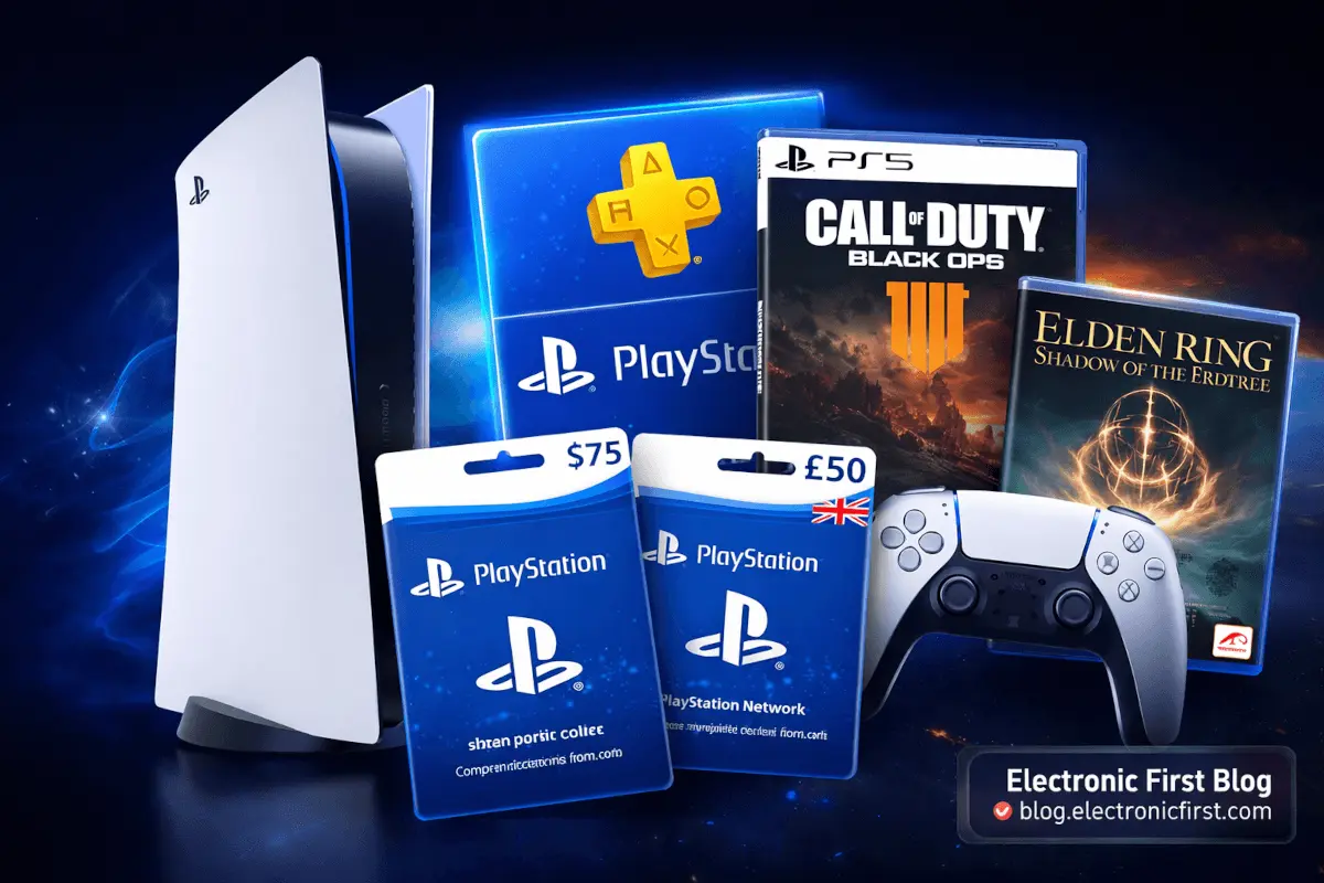 Best PlayStation Deals 2026 - PSN Cards, PS Plus & Games – Electronic ...